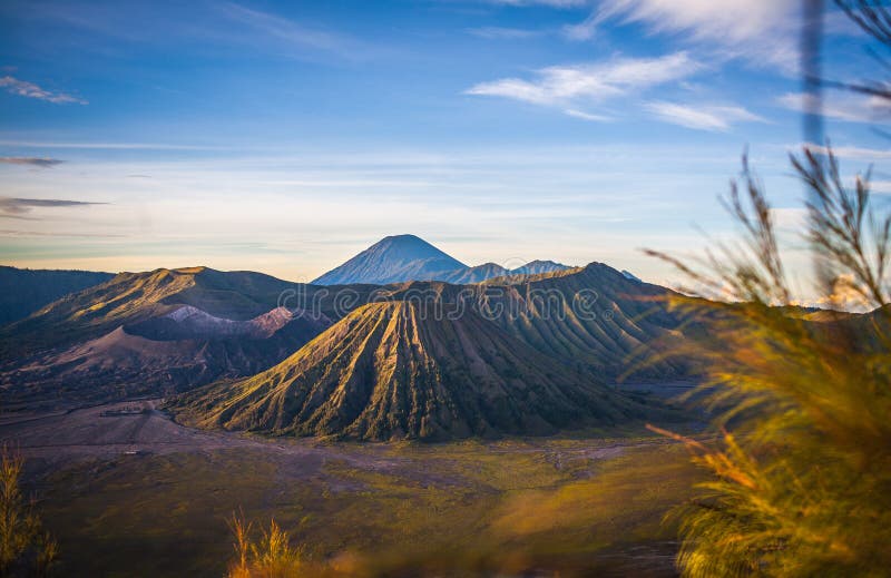 Mount Bromo Volcano, Indonesia Stock Image - Image of lawang, indonesia ...