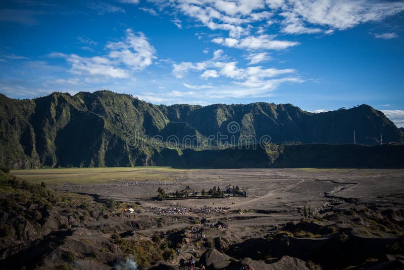 Mount Bromo Volcano, Indonesia Stock Photo - Image of viewpoint, bromo ...
