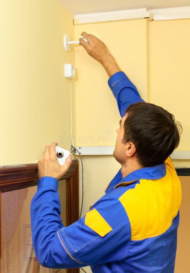 Mount camera surveillance stock photo. Image of industry - 32419768