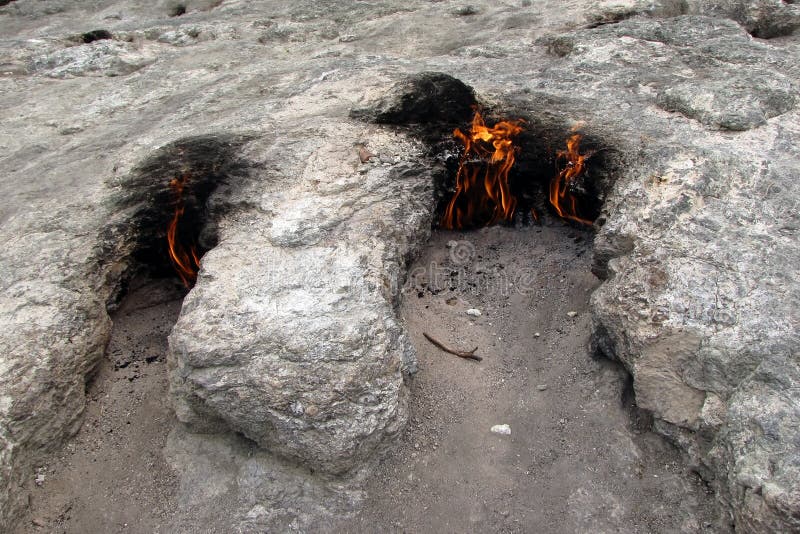 Mount Chimaera, Turkey stock image. Image of danger, burning - 22252061