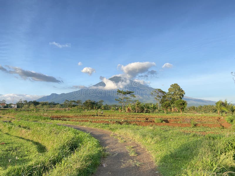 Mount Ciremai Indonesia Asia Highestmount in West Java Stock Image ...