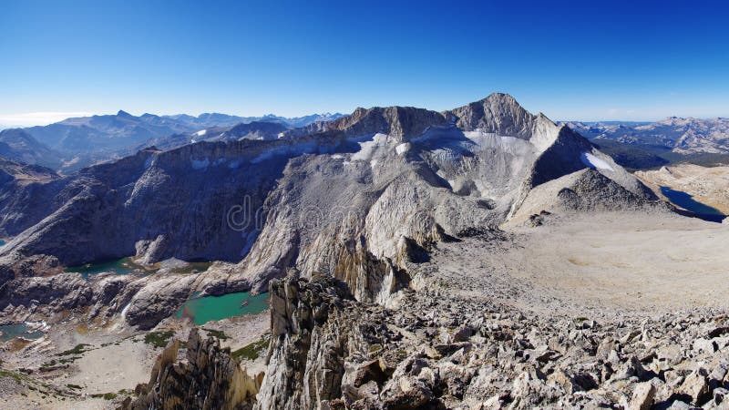 Mount Conness from North Mountain Stock Image - Image of landscape ...