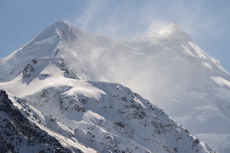 Mount Cook (Aoraki) Summit stock photo. Image of clear - 36273872