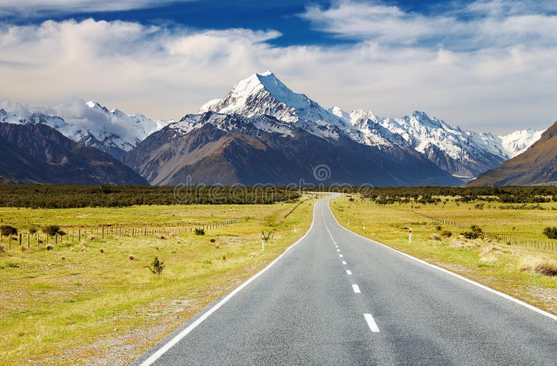 Mount Cook, New Zealand stock photo. Image of landscape - 18473528