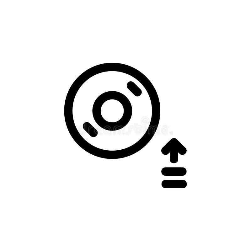 Mount Disc Icon. Perfect for Application, Web, Logo and Presentation ...