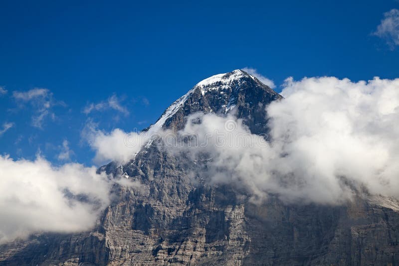 Mount Eiger stock image. Image of berne, jungfrau, switzerland - 26740713