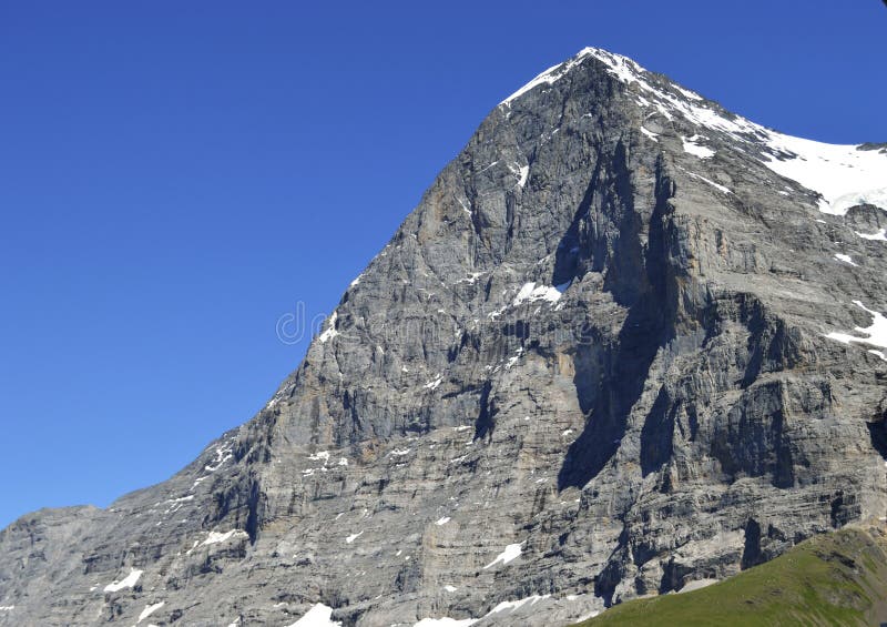 Mount Eiger stock image. Image of berne, jungfrau, switzerland - 26740713