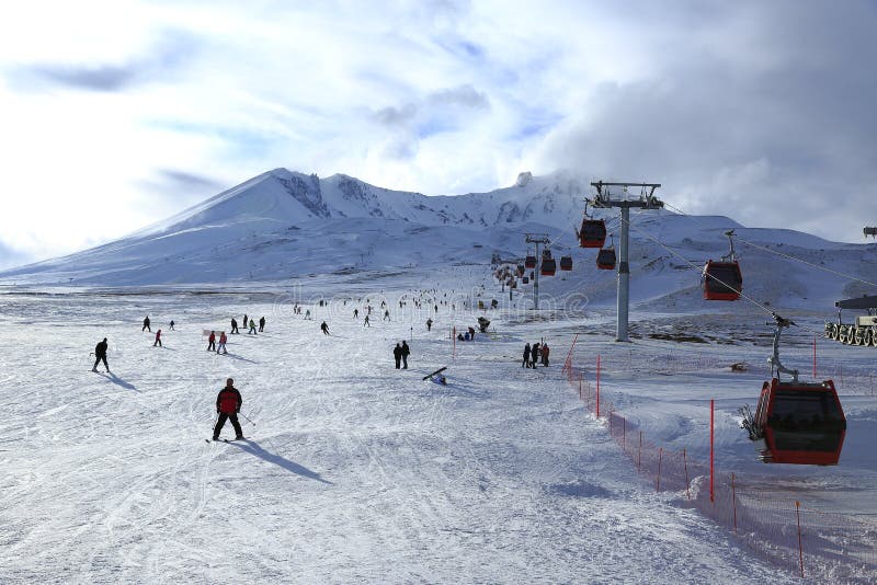 Mount Erciyes, Turkey editorial photo. Image of erciyes - 37541071