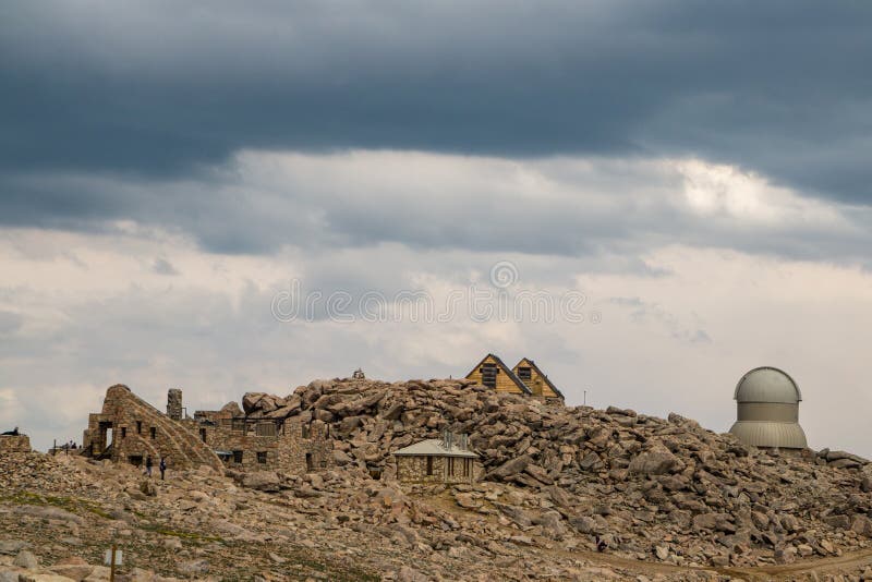 Mount Evans Summit stock image. Image of mountain, denver - 96064317