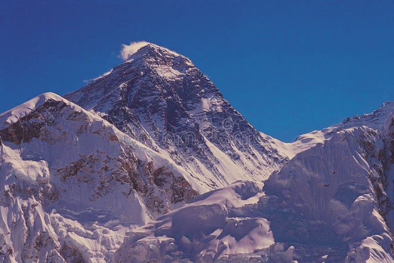 Mount Everest Himalaya Nepal Stock Image - Image of himalaya, tour ...
