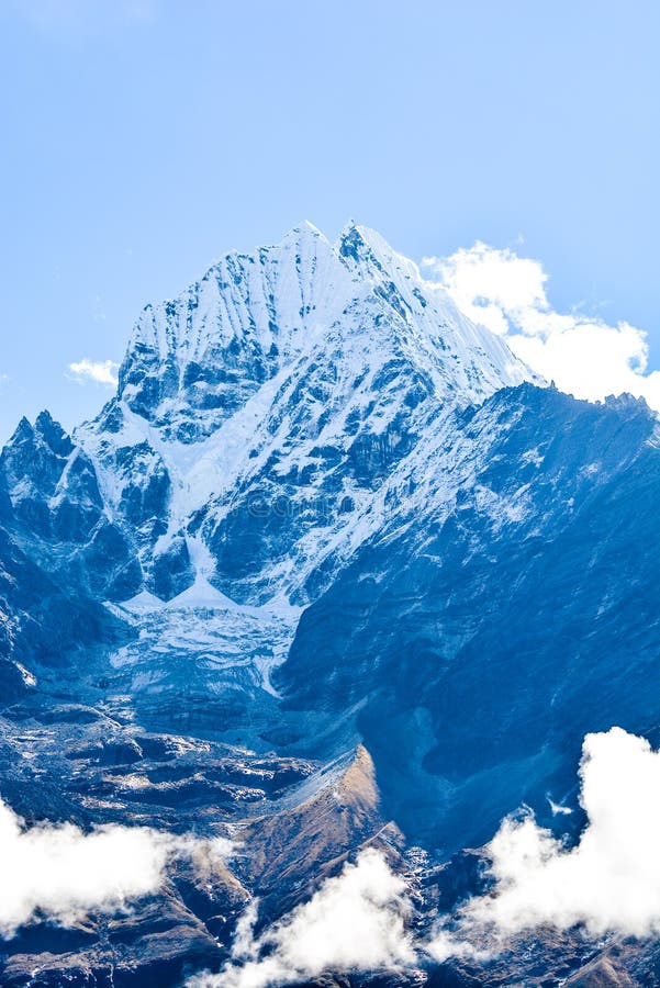 Mount Everest and Kathmandu Stock Image - Image of remote, mountains ...