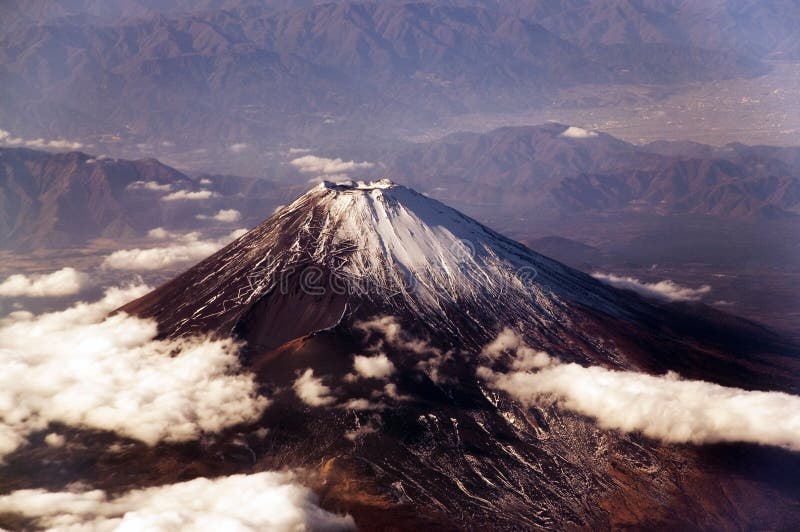 Mount Fuji stock photo. Image of mount, clouded, fuji - 22931022