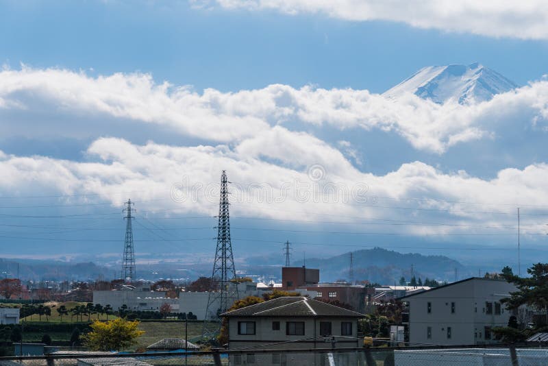 Mt. Fuji close up stock photo. Image of fall, landscape - 33183316