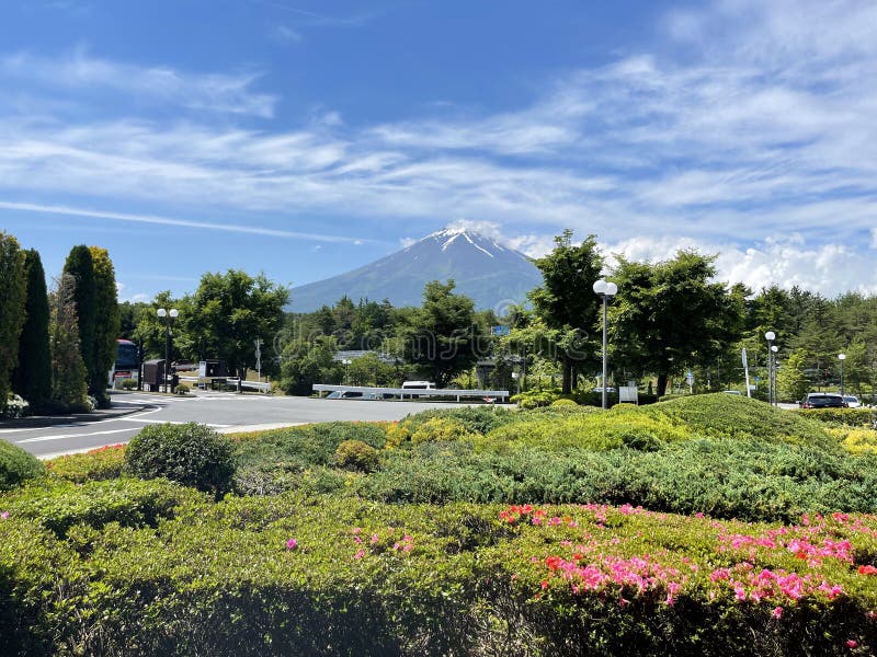 Mount Fuji in the Japanese Province Stock Photo - Image of yamanashi ...