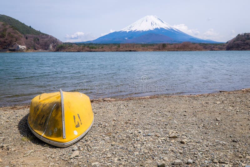 The mount Fuji stock image. Image of yellow, peak, tourism - 47089857