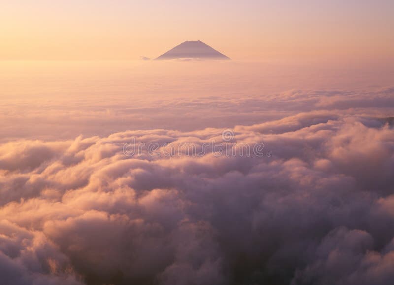 Mount Fuji VII stock photo. Image of tranquility, cloudscape - 1714564
