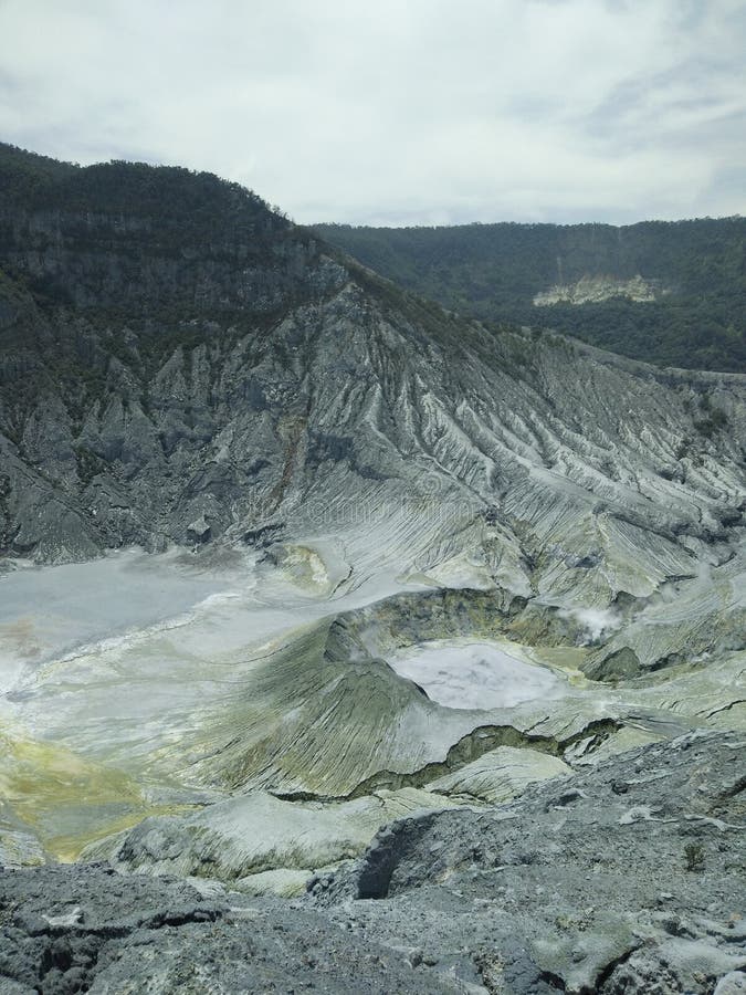 Mount GALUNGGUNG stock photo. Image of mountain, volcanicsoil - 238796486