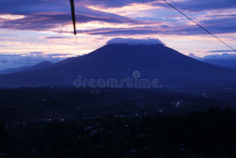 Mount Gede stock image. Image of complex, gunung, java - 95310153