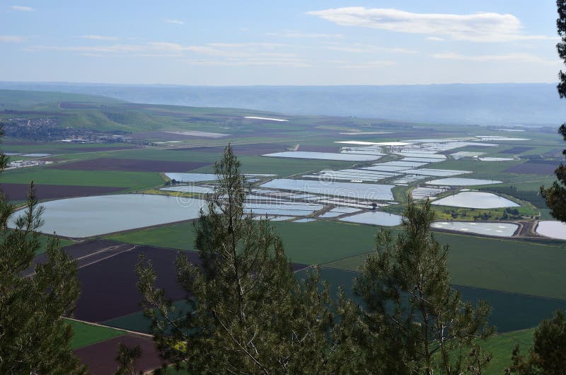 Mount Gilboa stock photo. Image of fields, gilboa, tourism - 23989196