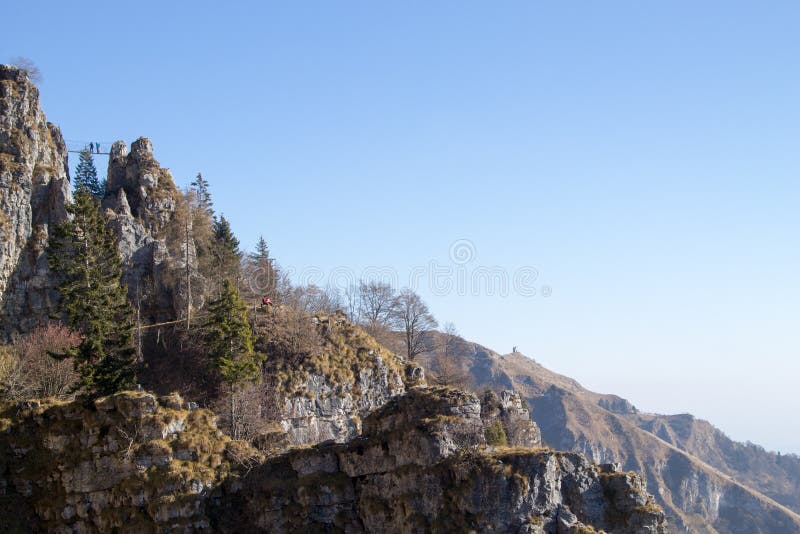 Mount Grappa Landscape, Italian Alps Stock Photo - Image of alpine ...