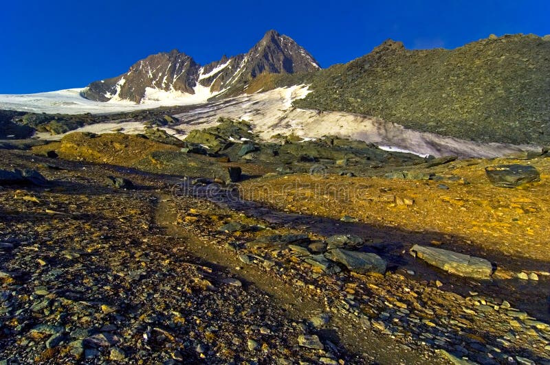 Mount Grossglockner, Austria Stock Image - Image of mountains ...
