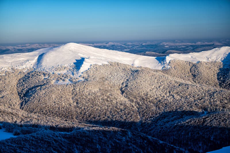 Mount Halicz, Bieszczady National Park, Poland Stock Photo - Image of ...