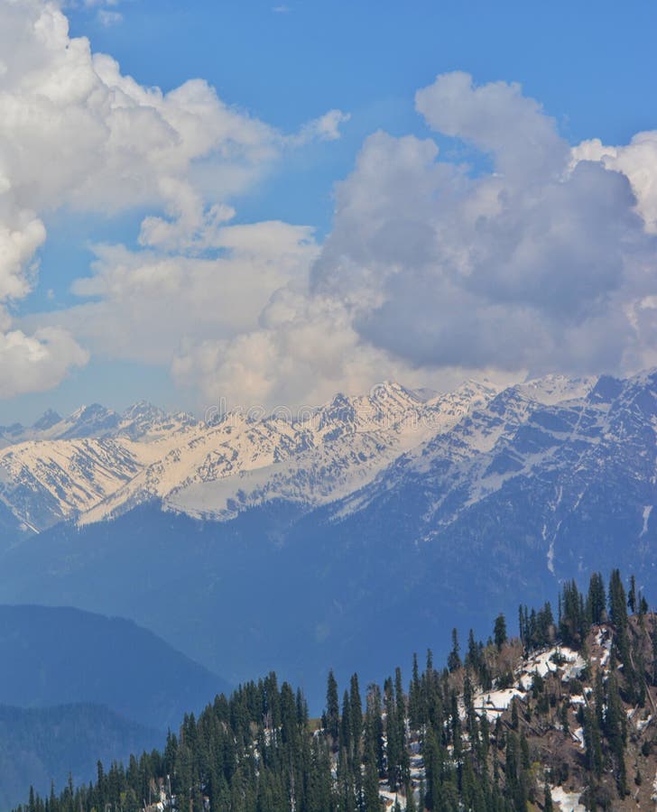 Mount Harmukh the Highest Peak of Kashmir Stock Image - Image of ...