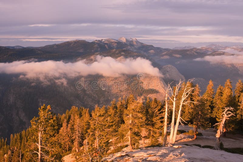 Mount Hoffman at Sunset stock image. Image of mountain - 11654425