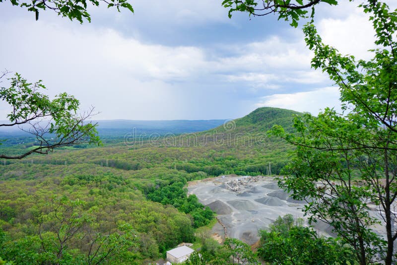 Mount Holyoke Range State Park Landscape Stock Image - Image of mass ...