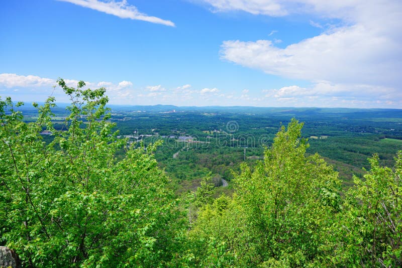 Mount Holyoke Range State Park Landscape Stock Photo - Image of high ...