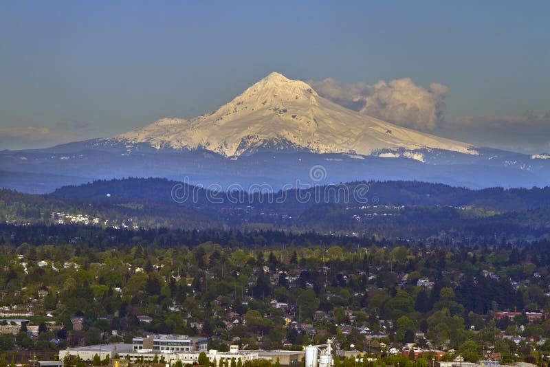 Mount Hood stock photo. Image of portland, view, marquam - 14255664