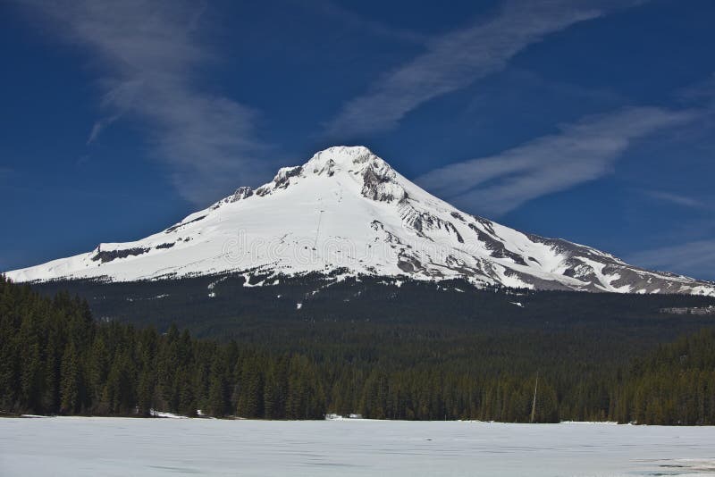 Mount Hood, Oregon stock image. Image of hood, skiing - 11855947