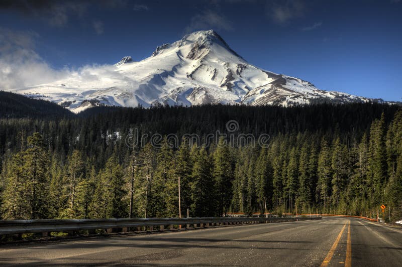 Mount Hood Oregon stock photo. Image of destination, wilderness - 35505128