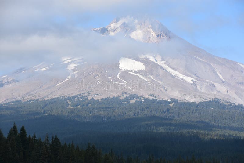 Mount Hood in Oregon stock photo. Image of national - 131264082
