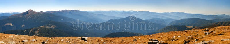 Mount Hoverla or Goverla Ukraine Carpathian Mountains Stock Image ...