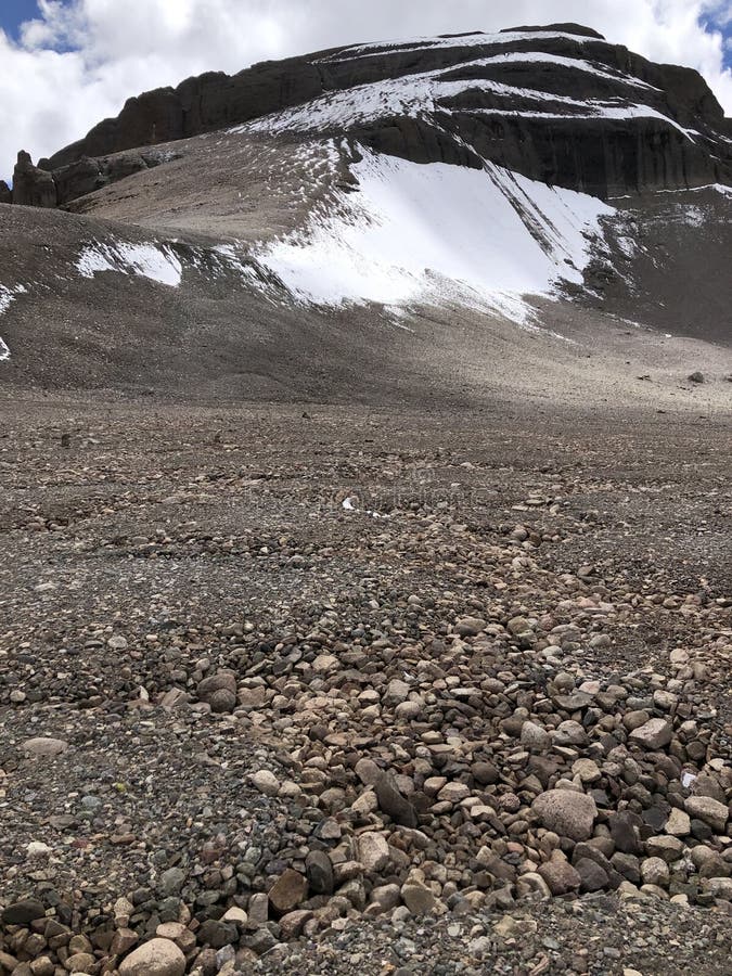 Mount Kailash Inner Kora in August in Himalayan Mountains in Tibet ...