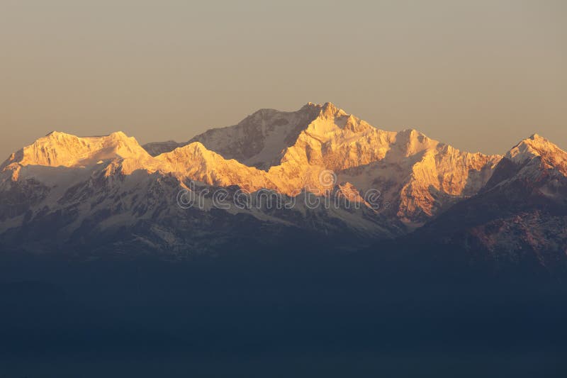 Mount Kanchenjunga stock photo. Image of scenery, height - 30080022