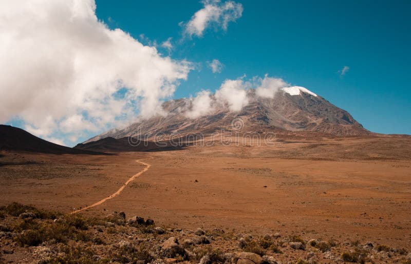 Mount Kilimanjaro, Moshi stock image. Image of explore - 255527663
