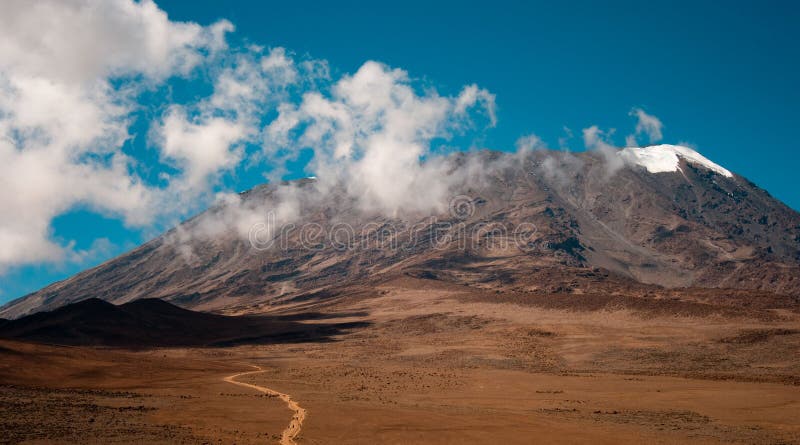 Mount Kilimanjaro, Moshi stock photo. Image of peak - 255527676