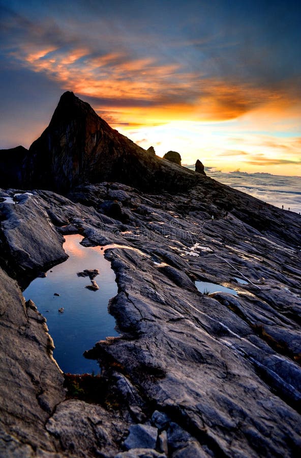 Mount Kinabalu stock photo. Image of east, altitude, journey - 23500108