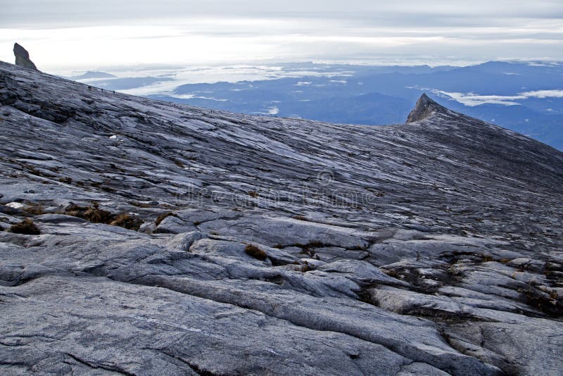 Mount Kinabalu stock image. Image of rocks, granite, clouds - 42908189