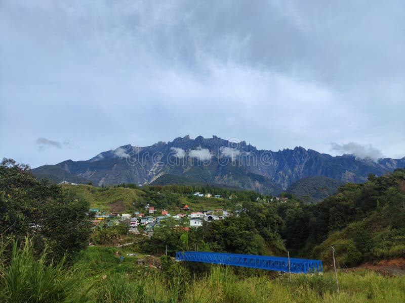 Mount Kinabalu Sabah Borneo Malaysia Stock Image - Image of landscape ...