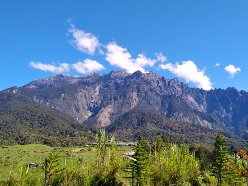 Mount of Kinabu Sabah Malaysia Stock Image - Image of kinabalu, mount ...