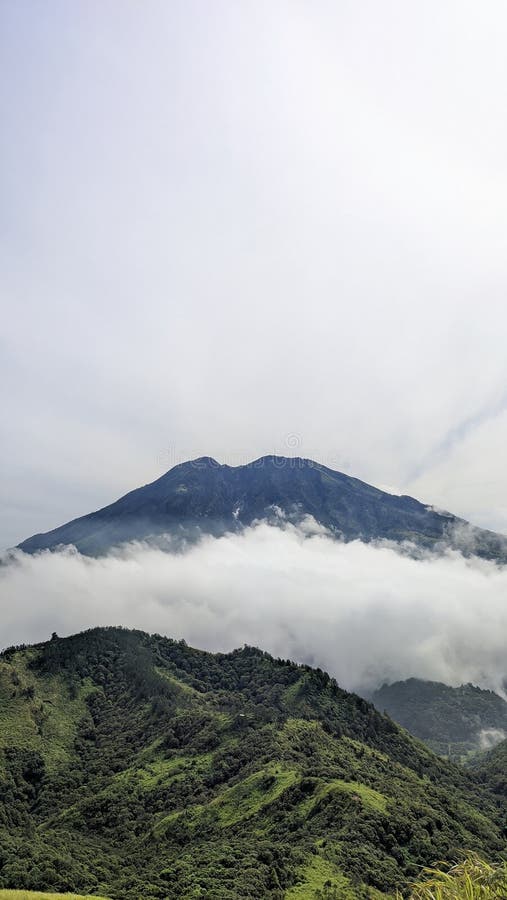 Mount Lawu with Beautiful Views Stock Photo - Image of landscape, hill ...