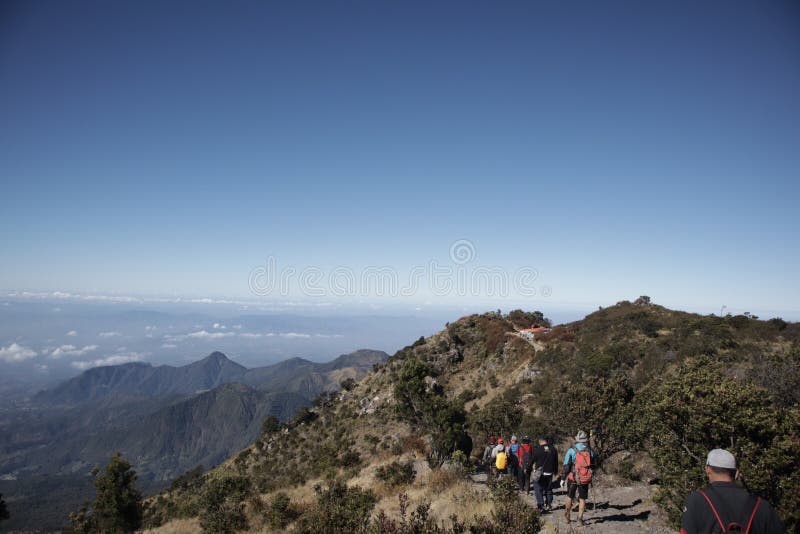 Mount Lawu Central Java Indonesia Editorial Stock Image - Image of ...
