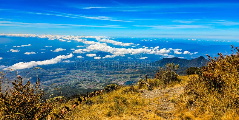 Mount Lawu - Indonesia stock image. Image of climbing - 288816877