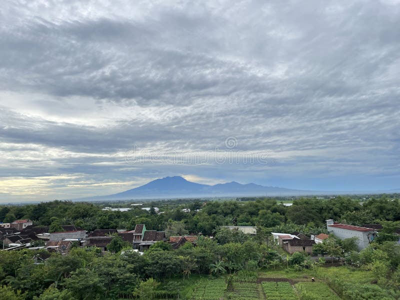 Mount Lawu stock photo. Image of sunrise, colors, clouds - 275233436
