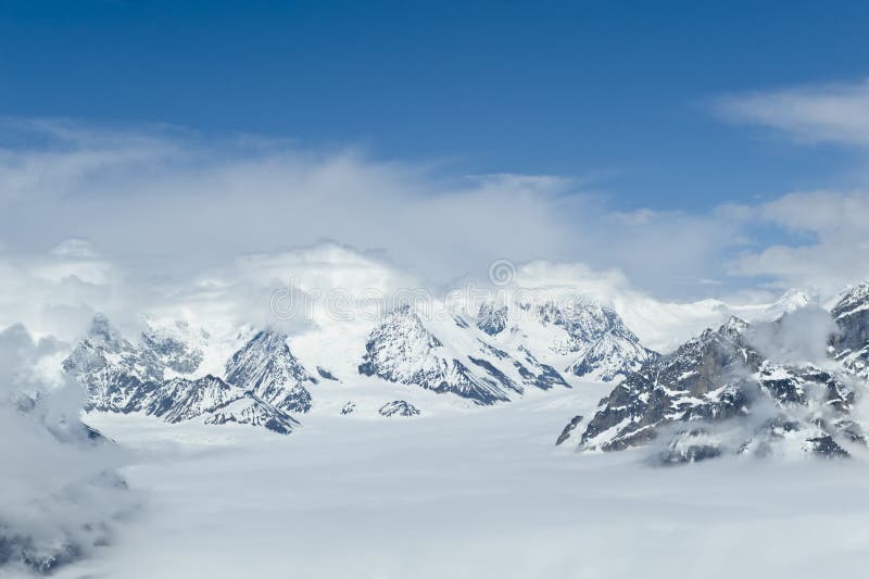 Mount mckinley flag stock image. Image of nature, majestic - 26698331