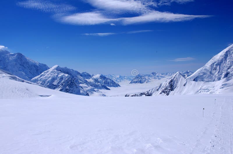 Mount mckinley flag stock image. Image of nature, majestic - 26698331