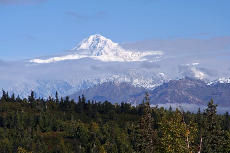 Mount mckinley flag stock image. Image of nature, majestic - 26698331